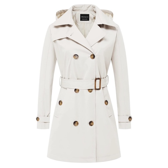 Jackets & Coats | Trench Coat Ivory | Poshmark